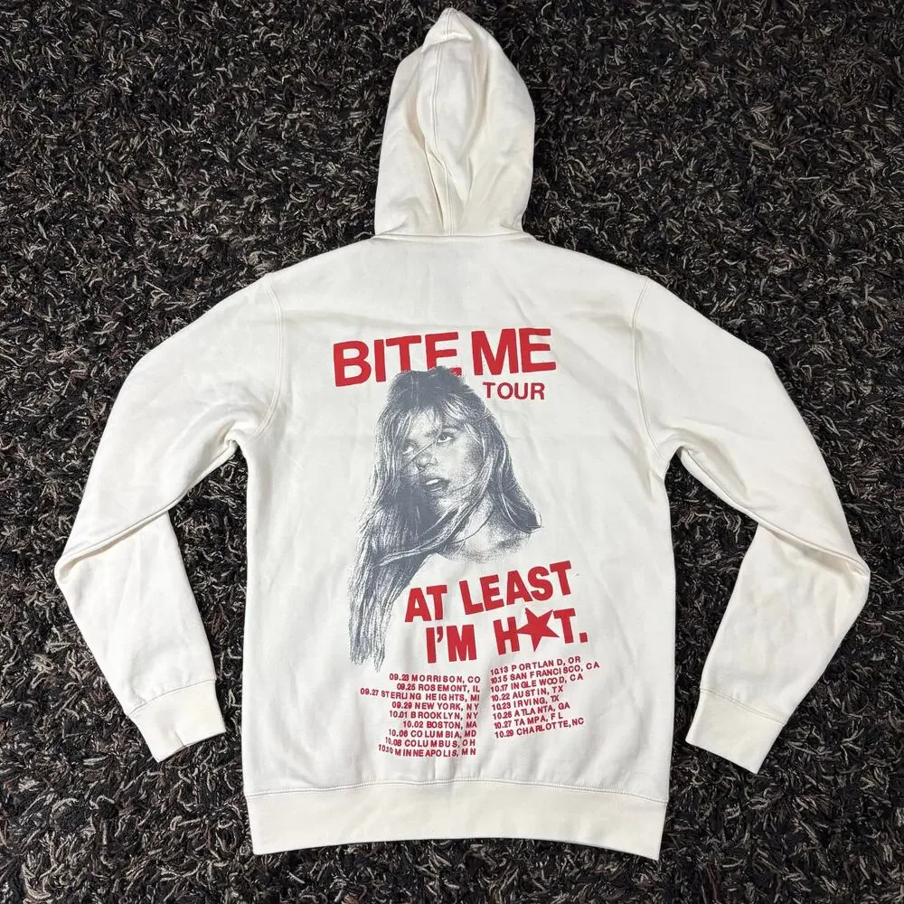 Renee Rapp | Other | Official 225 Renee Rapp Bite Me Tour Zip Up Hoodie ...